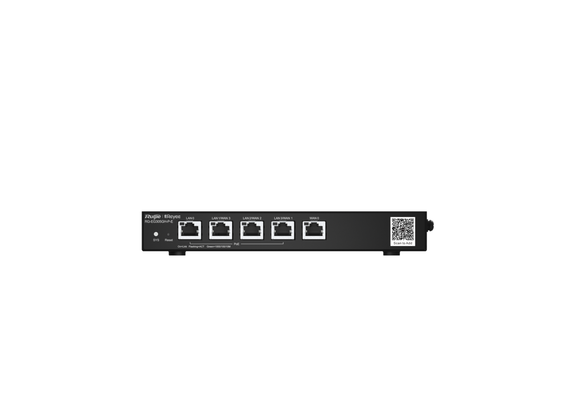 Маршрутизатор PoE Ruijie Reyee RG-EG305GH-P-E – Technotrade